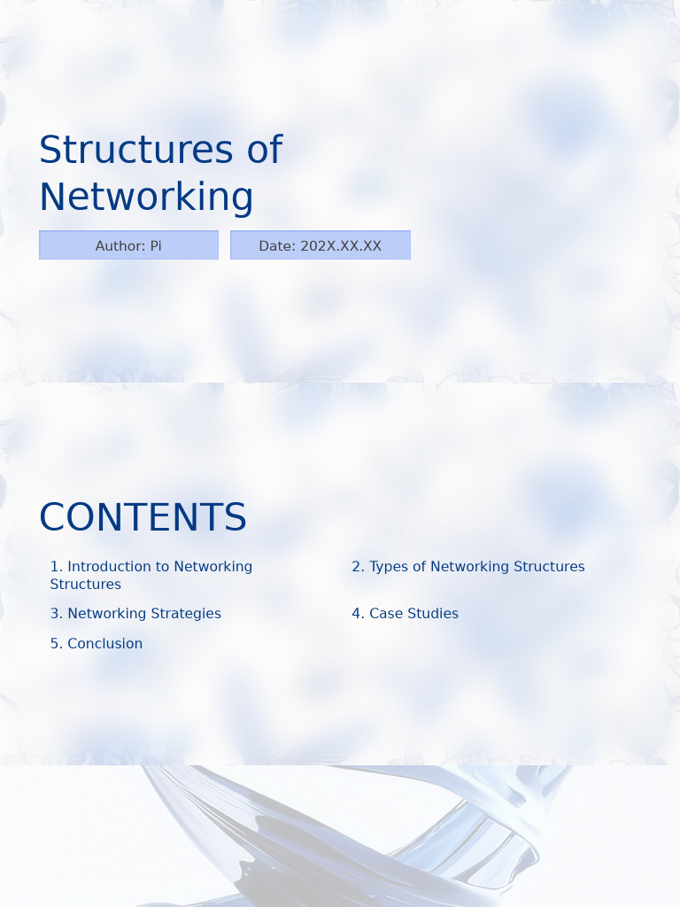 Structures of Networking | PDF | Cognition | Social Psychology