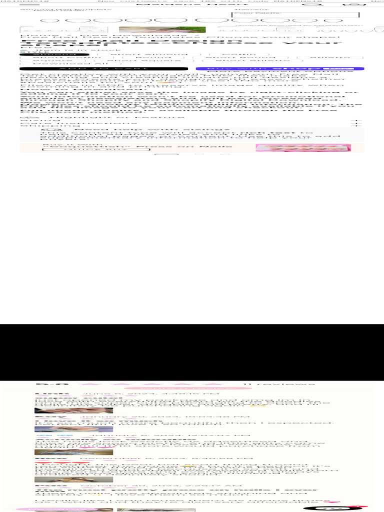 Free Nail Design Templates-Choose Your Shape! - Maidens Heart | PDF ...