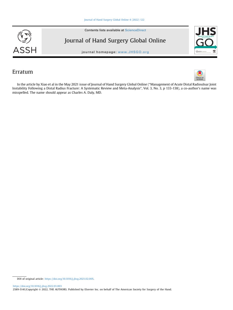 Erratum 2022 Jhsg | PDF