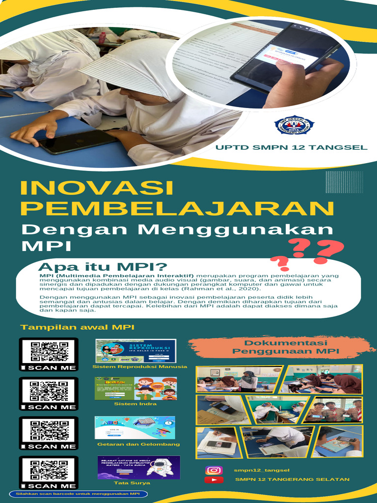 Stand Banner Inovasi Pembelajaran | PDF