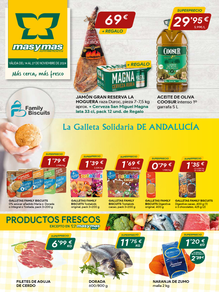 Folleto Masymas | PDF | Cocina | Alimentos