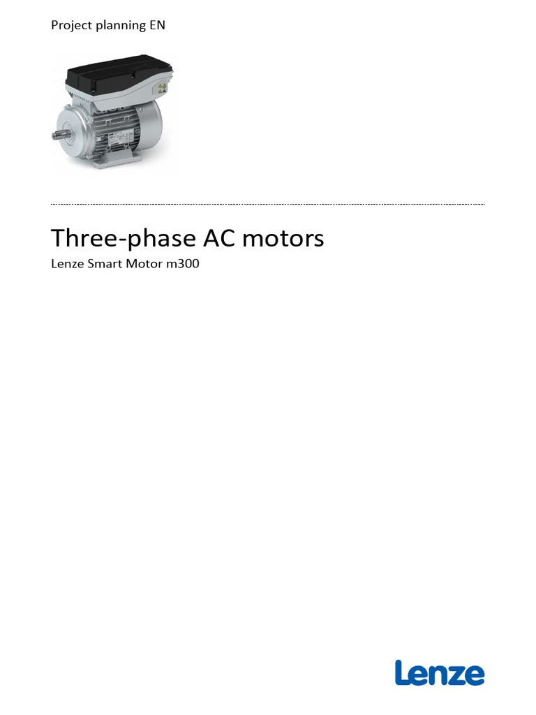 Lenze Smart Motor m300 Project Guide | PDF | Electrical Connector ...