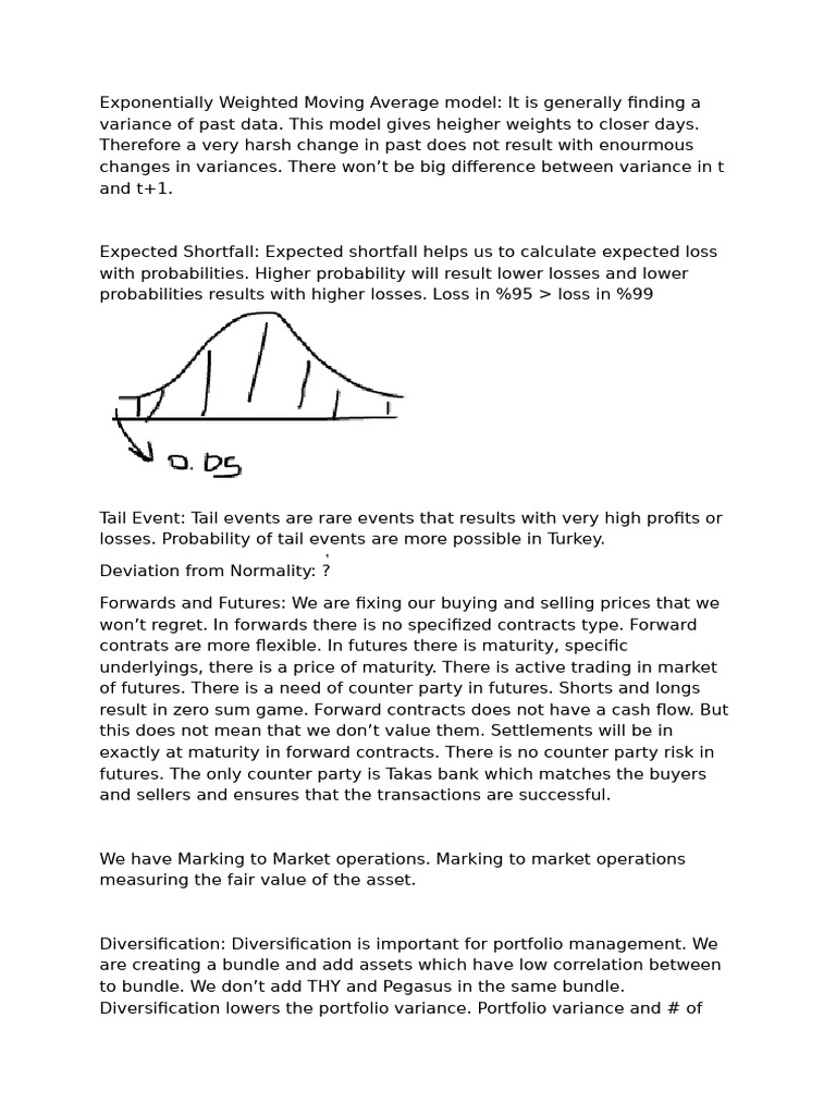 Exponentially Weighted Moving Average Model | PDF