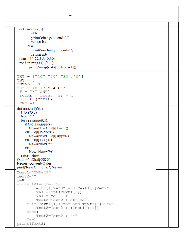 Xii Finding Output WS | PDF