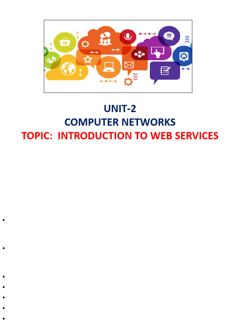 Introduction To Web Services | PDF | World Wide Web | Internet & Web
