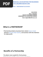 Partnership Financial Statements | PDF | Income Statement | Interest