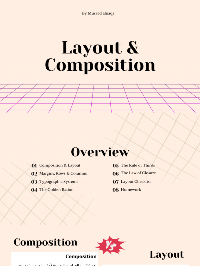 Layout and Composition - Musaed Alnaqa | PDF