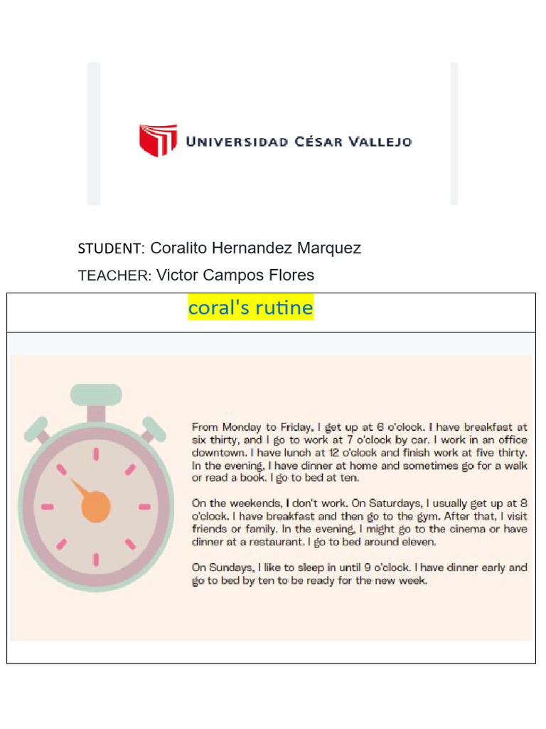 Student Coral 5 | PDF