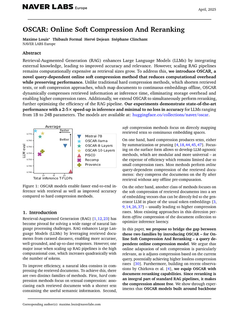 OSCAR | PDF | Data Compression | Applied Mathematics
