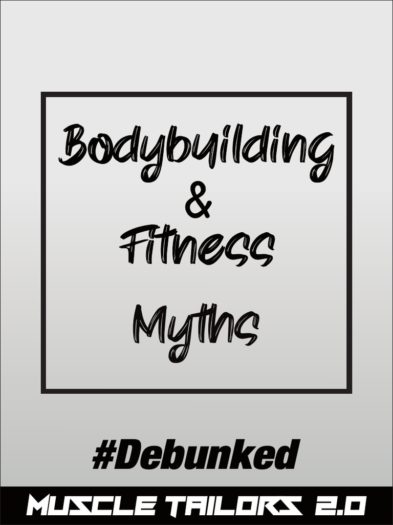 Bodybuilding & Fitness Myths | PDF | Cholesterol | High Density Lipoprotein