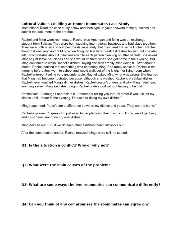 Intercultural Case Study | PDF