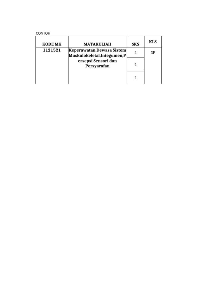 Contoh Rekap Pertmuan Mengajar Dosen | PDF