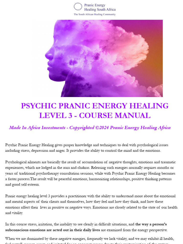 PEH Lev 3 MANUAL | PDF | Human Body | Kundalini