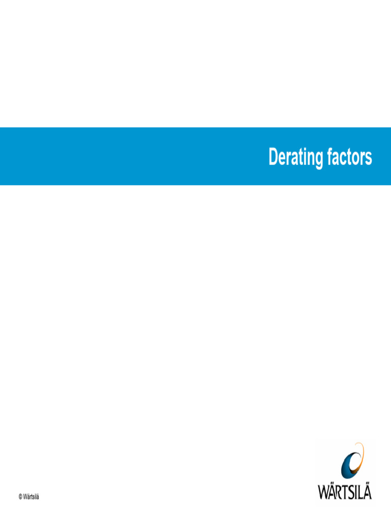 Derating Factors | PDF