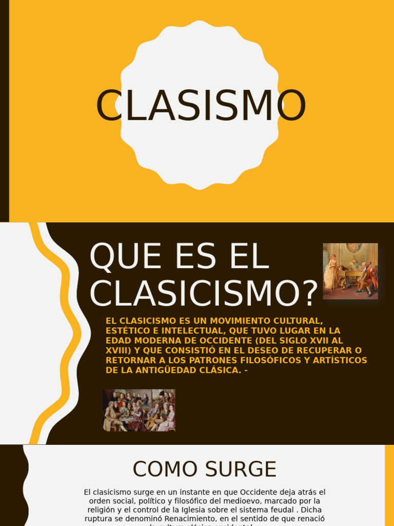CLASICISMO Presentacion1 | PDF | Clasicismo | Ludwig Van Beethoven