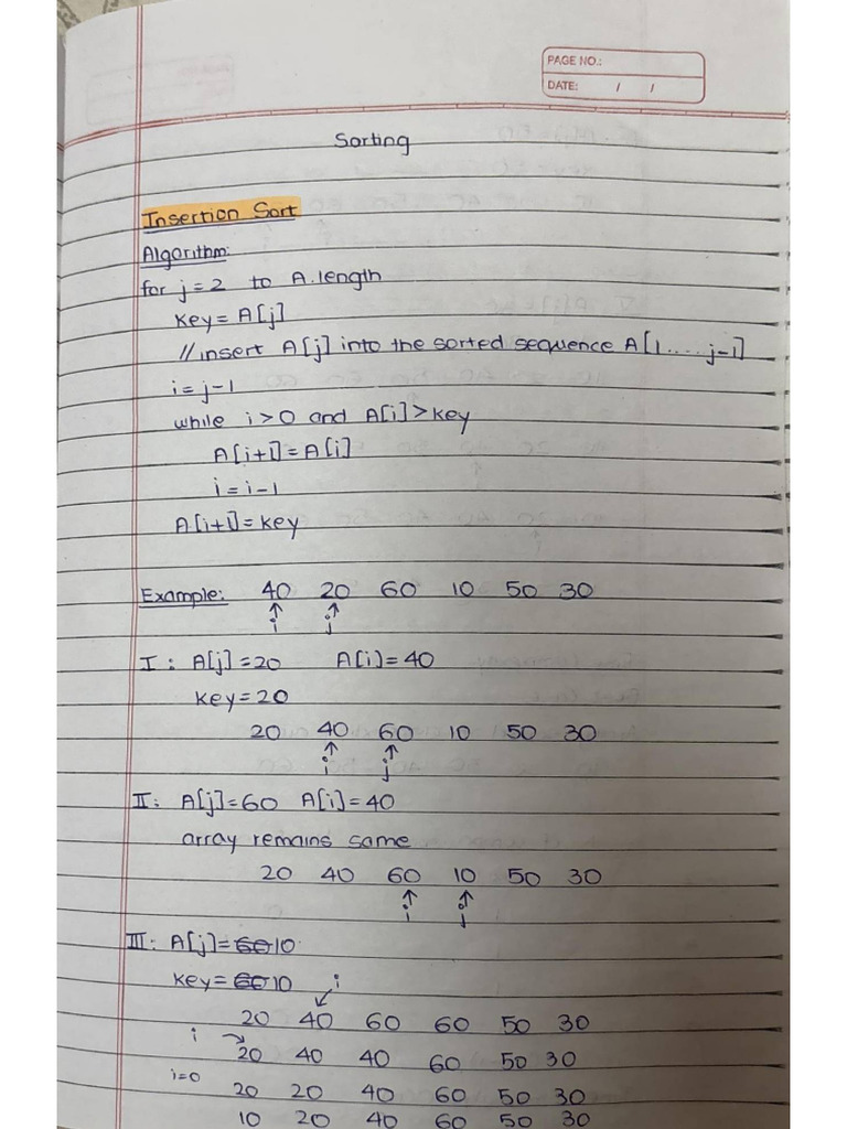 AOA M2 Algorithms | PDF