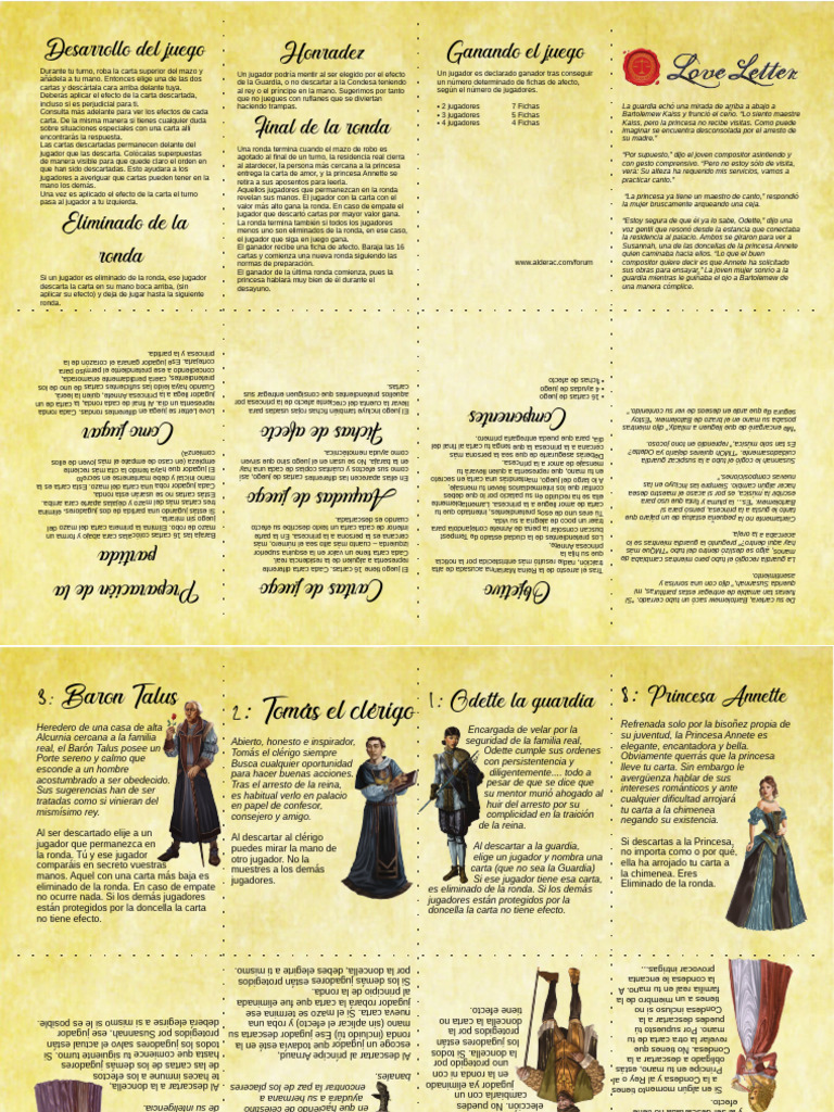 Loveletter Pocketmod | PDF