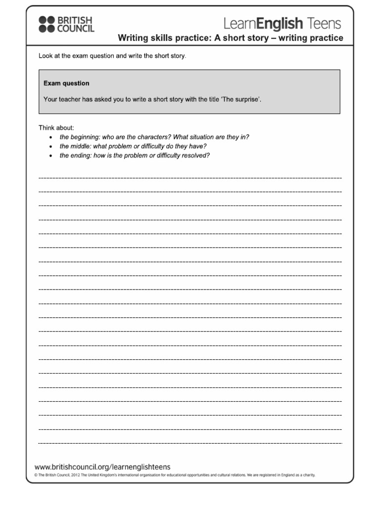 Writing Practice | PDF