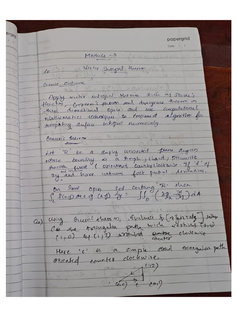 Maths 3rd Module Part 1 | PDF