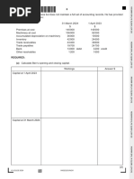 Cambridge International AS & A Level: Accounting 9706/22 | PDF | Debits ...