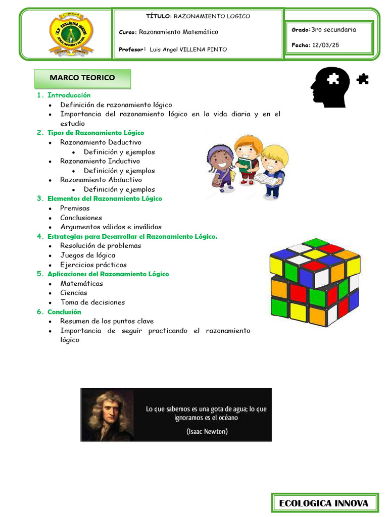 3ro Sec RM 12-03 | PDF