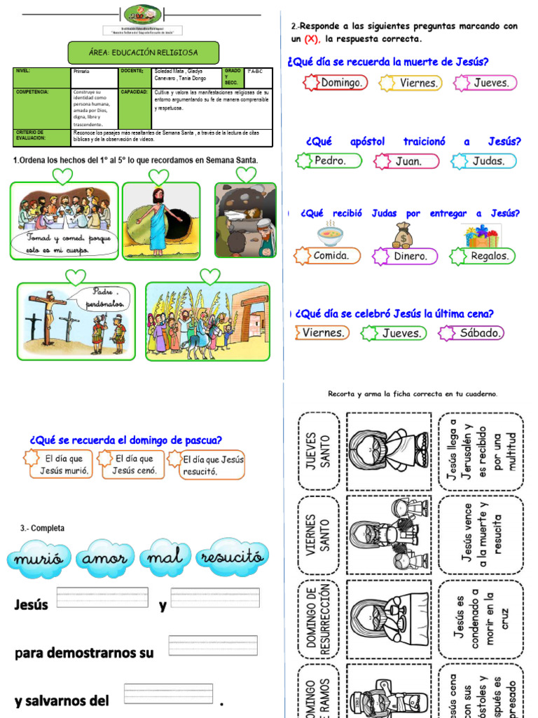 Actividad N 3 - Semana Santa | PDF