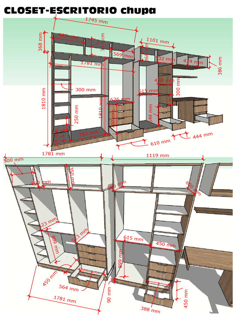 closet escritorio CHUPA | PDF