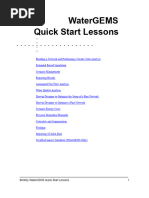 SewerGEMS QuickStart | PDF | Icon (Computing) | Computer File