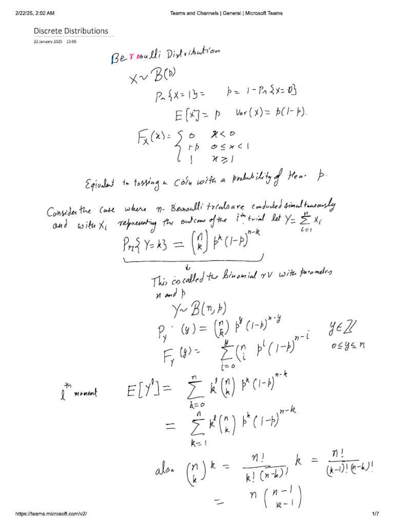 Discrete Distributions | PDF