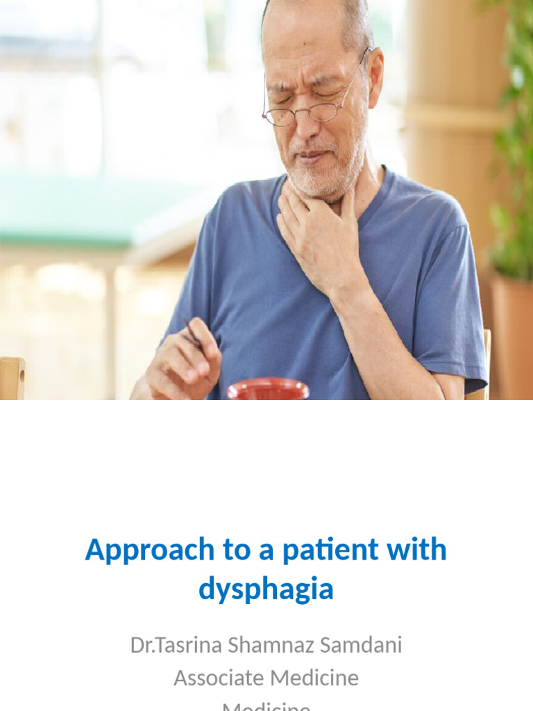 A Patient With Dysphagia | Speech Therapy With A Patient On NPO: 10 ...