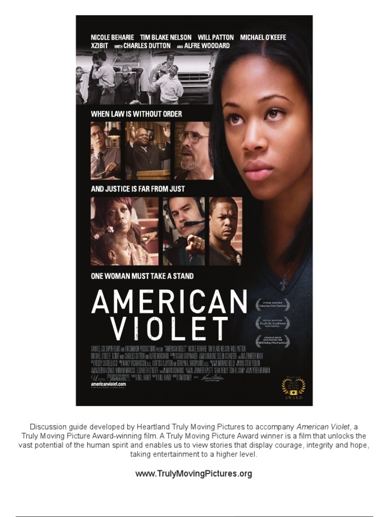 American Violet Discussion Guide | American Civil Liberties Union ...