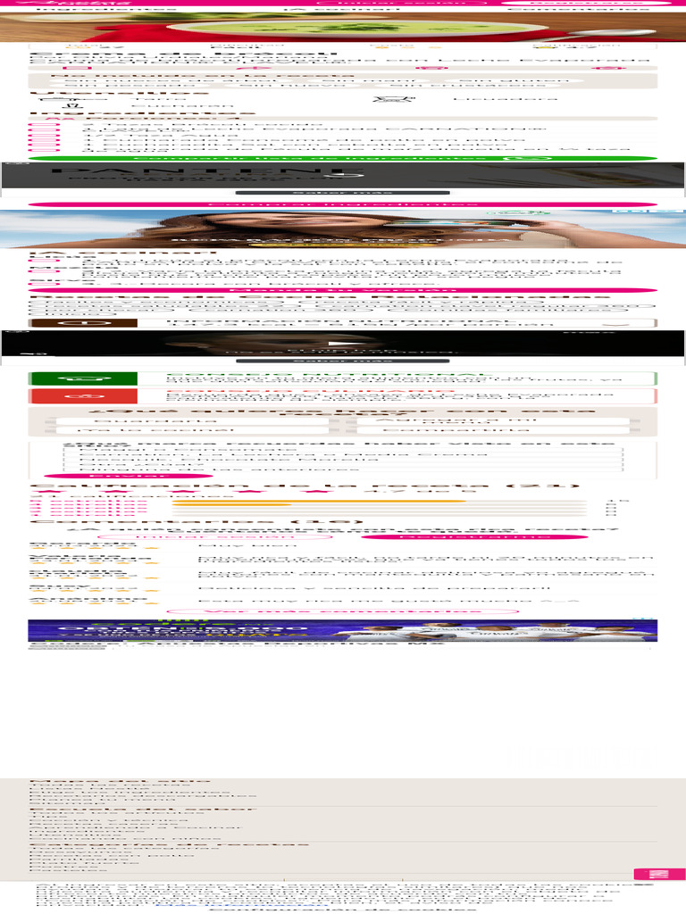 Receta Fácil de Brócoli A La Crema Recetas Nest | PDF | Cocinando | Preparación de comida y bebida