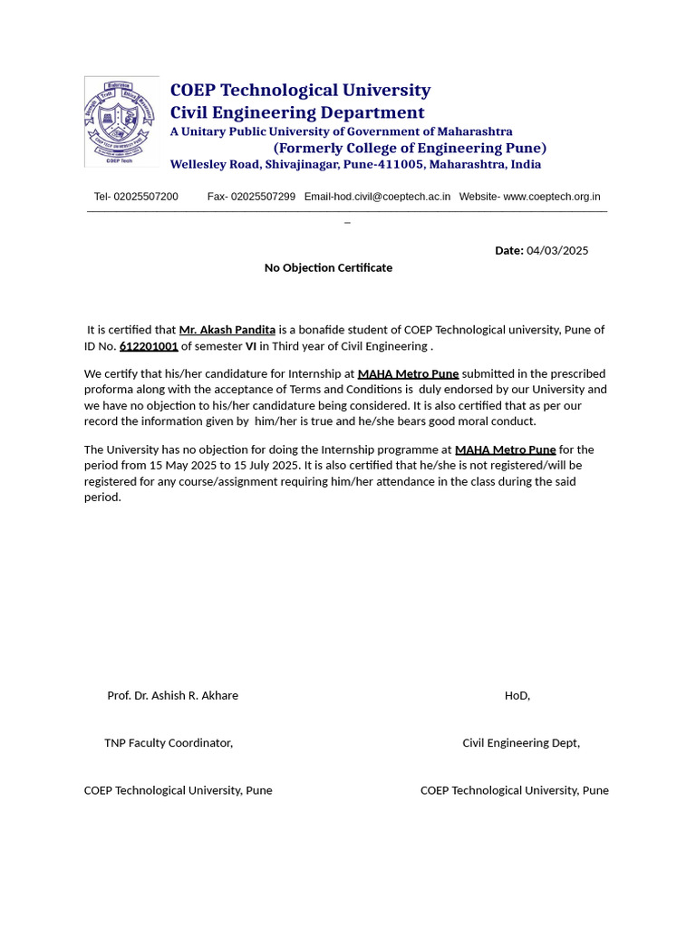 Sumit Chavan Internship | PDF