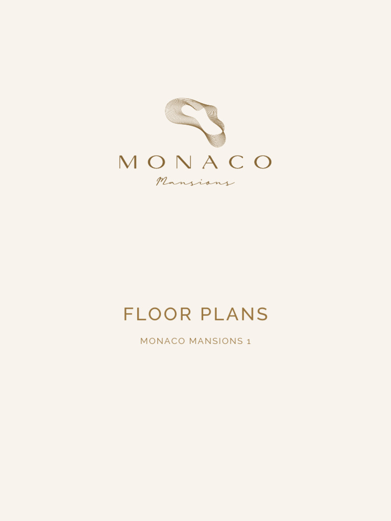Monaco Mansions Floor Plan Overview | PDF | Room