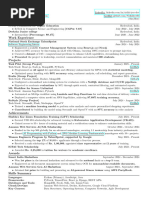 Cognizant Resume for Fresh Graduates | PDF