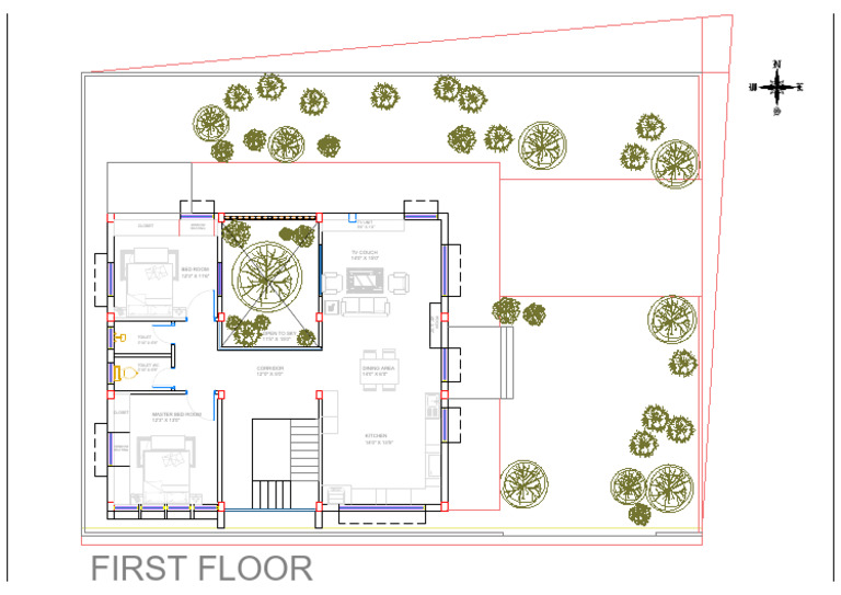 Naidu Garu House Plan FF | PDF