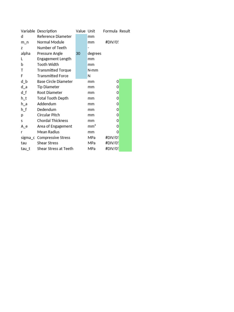 DIN 5480 Spline Calculator Guide | PDF