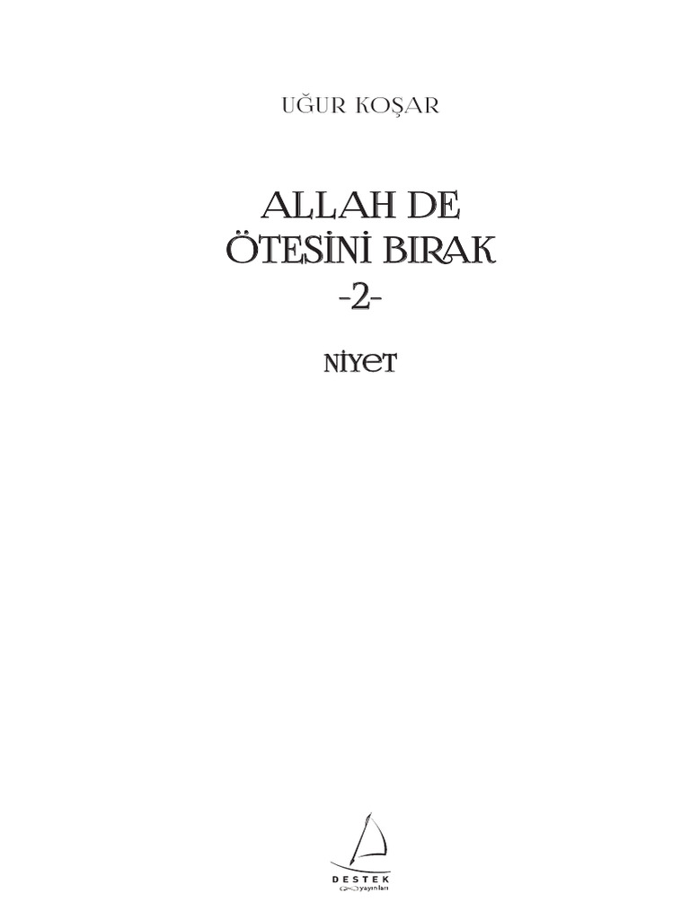 Allah de Otesini Birak 2 | PDF