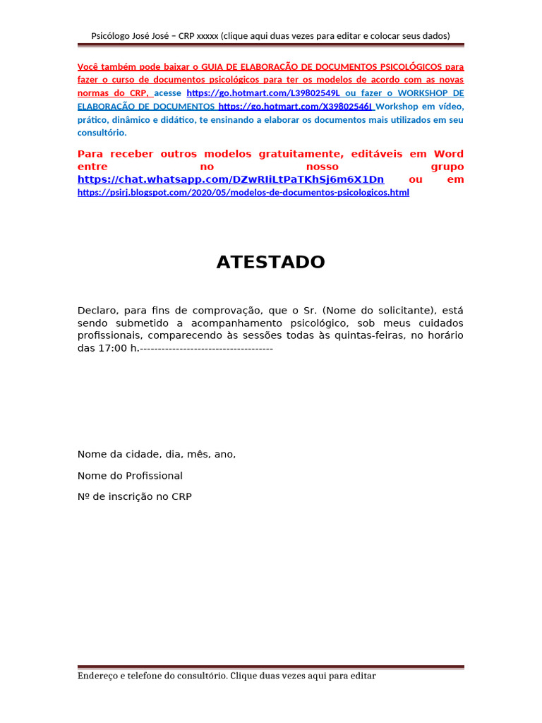 Modelo - Declaracao Modelo 02 | PDF