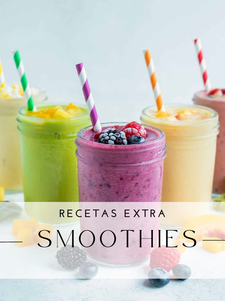Recetas de Smoothies Saludables | PDF