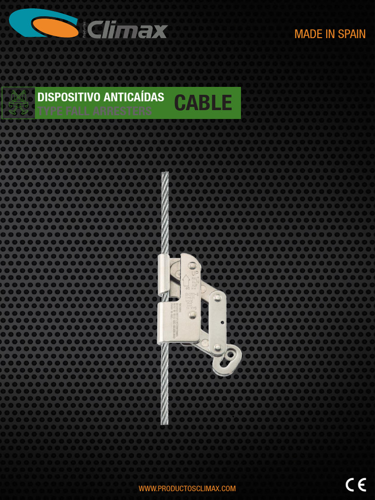 2018 Disp Anticaidas Cable | PDF