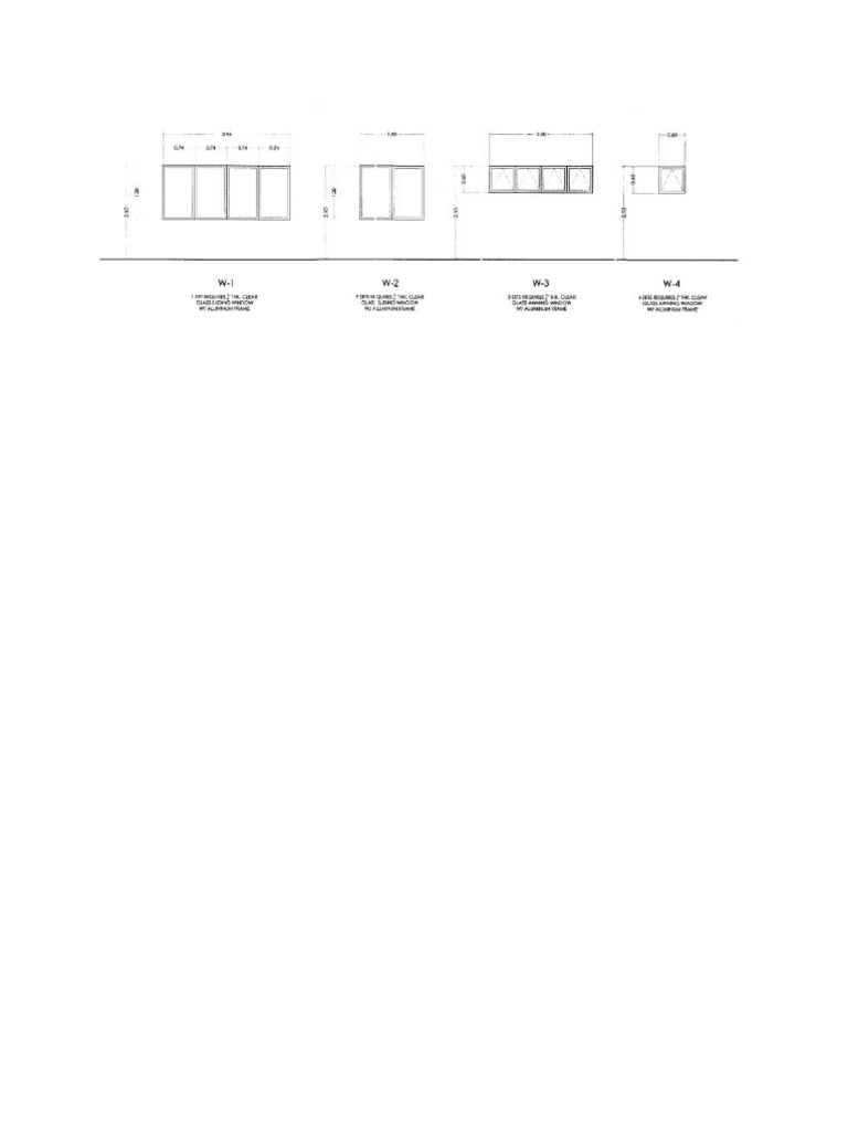 WINDOW SCHEDULE | PDF