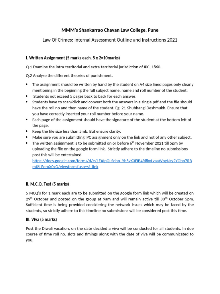 2021 Internal Assignment | PDF