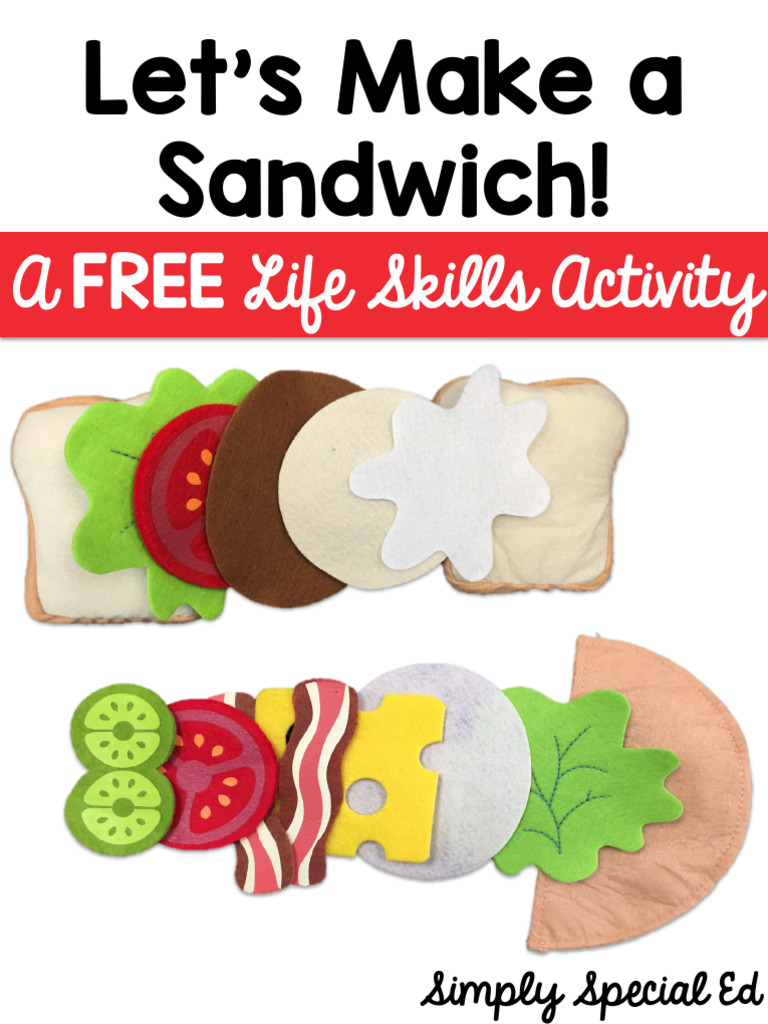 Let's Make A Sandwich FREEBIE | PDF
