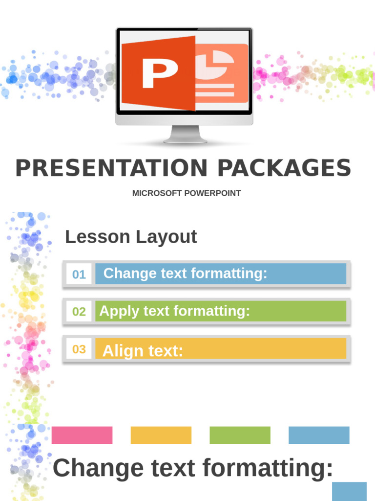 Mastering Text Formatting in PowerPoint | PDF