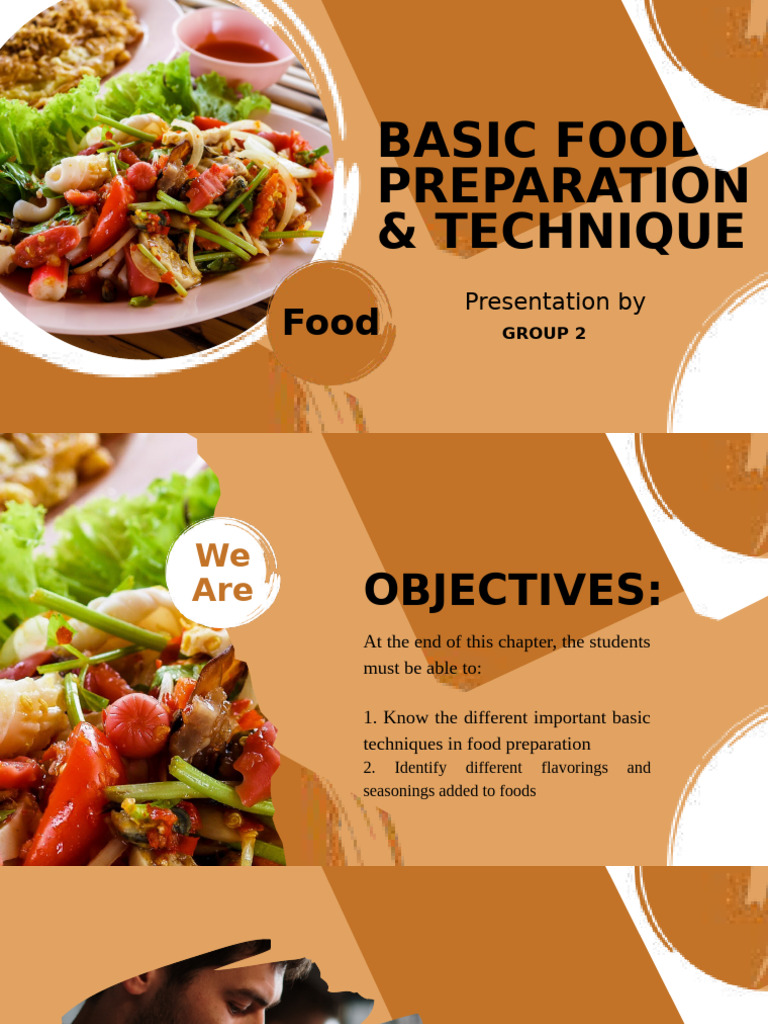 Basic Food Preparation and Techniques 20250209 181141 0000 | PDF ...