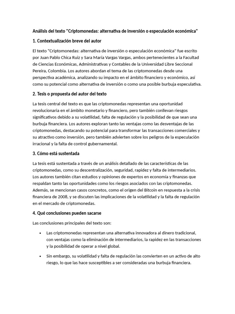 Crip Tom One Das | PDF | Criptomoneda | Inversiones