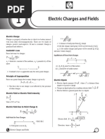 Class 12 Physics Formula Cheat Sheet | PDF | Capacitance | Capacitor