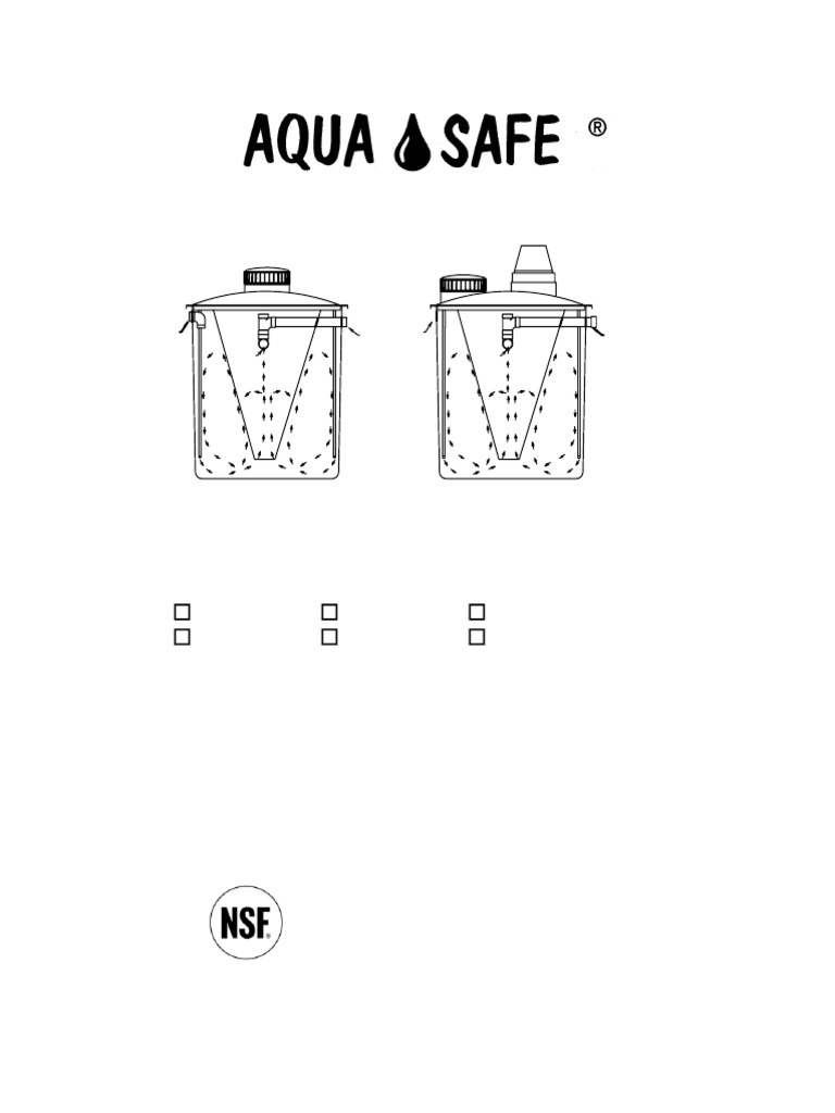 Septic Tank Installation and Operation Instructions | PDF | Sewage ...