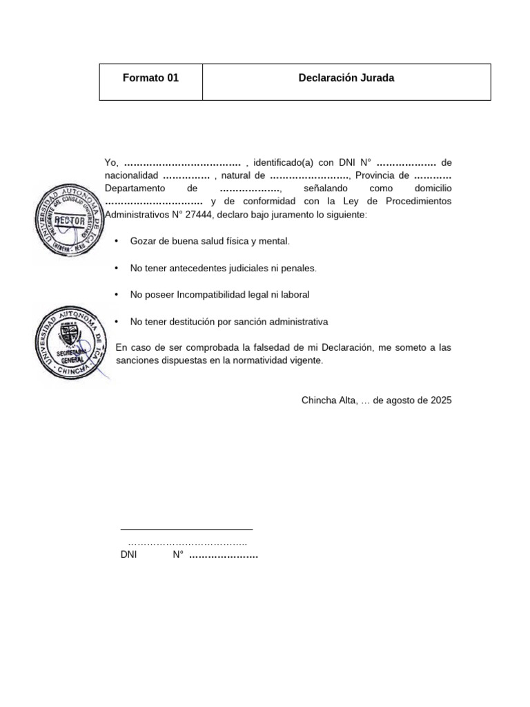 Formato 01 | PDF